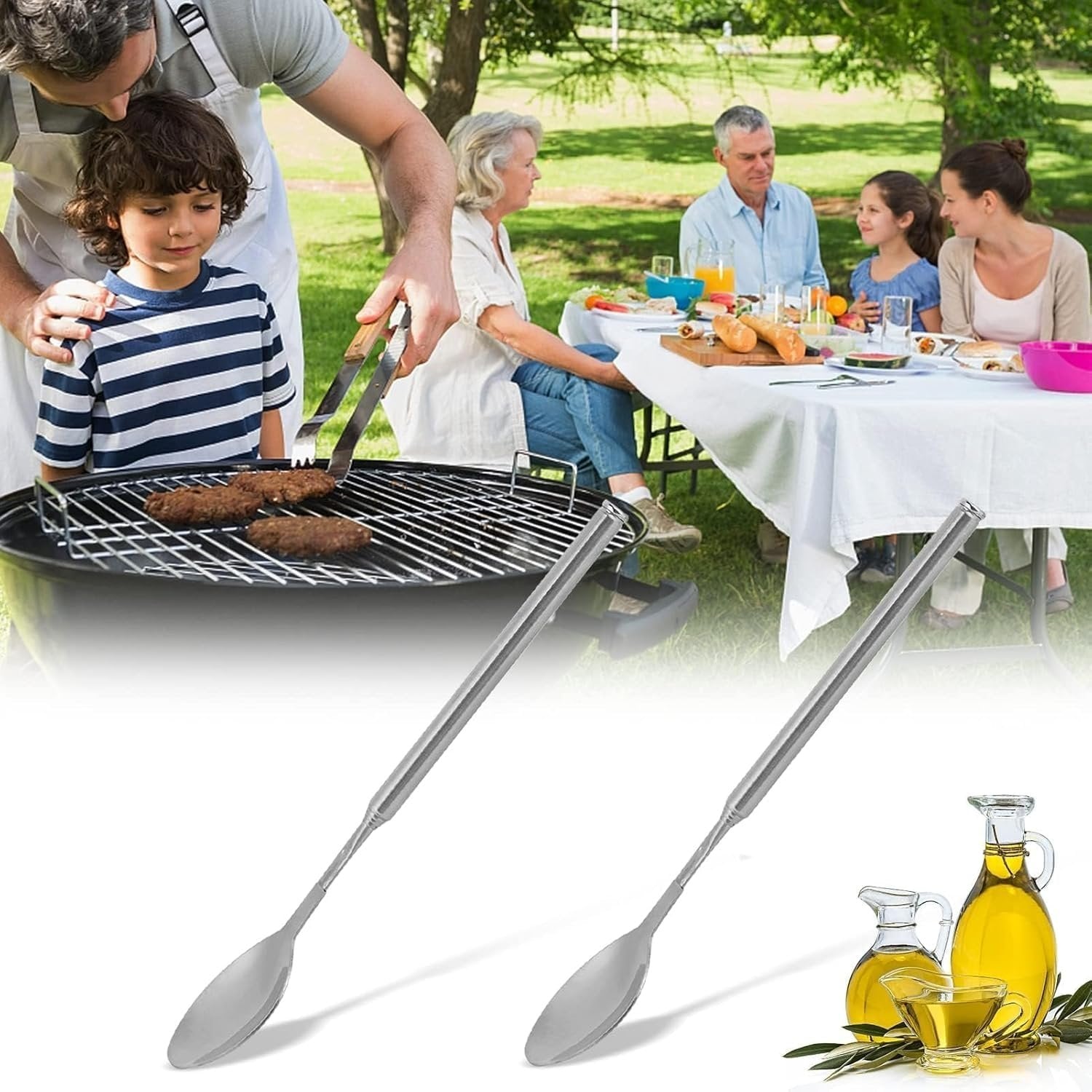 💥🔥 Kihúzható rozsdamentes acél villa – toagun