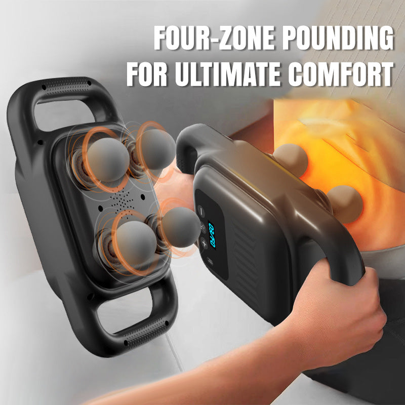 🏋️‍♂️ Fascia masszázs készülék 4 fejjel – toagun